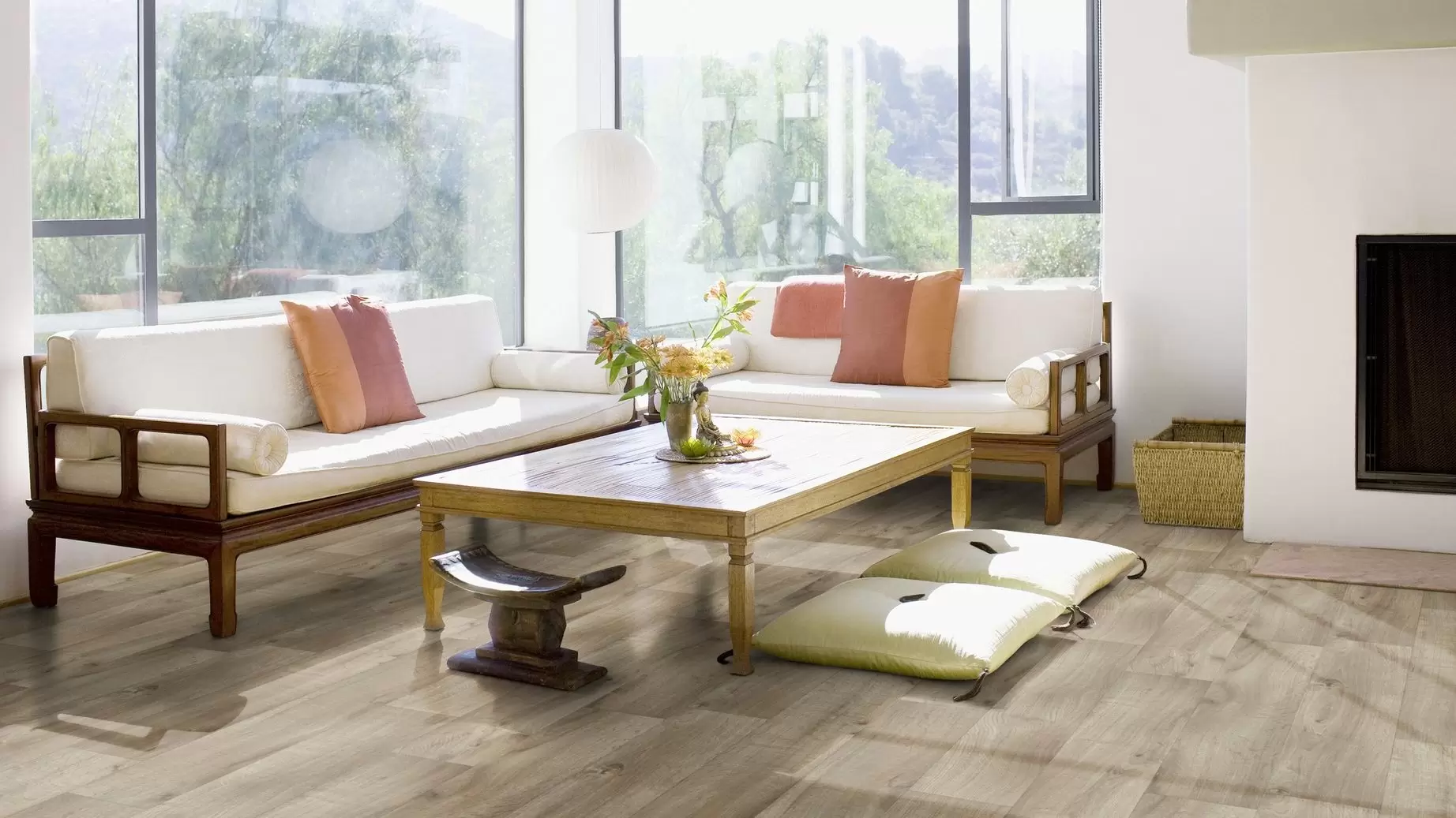 Arcadia - Light Yellow 6032 | Traffic 250 | Hard Flooring - Carpet Mill